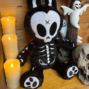 RIP Rabbit Plush Toy - Etsy