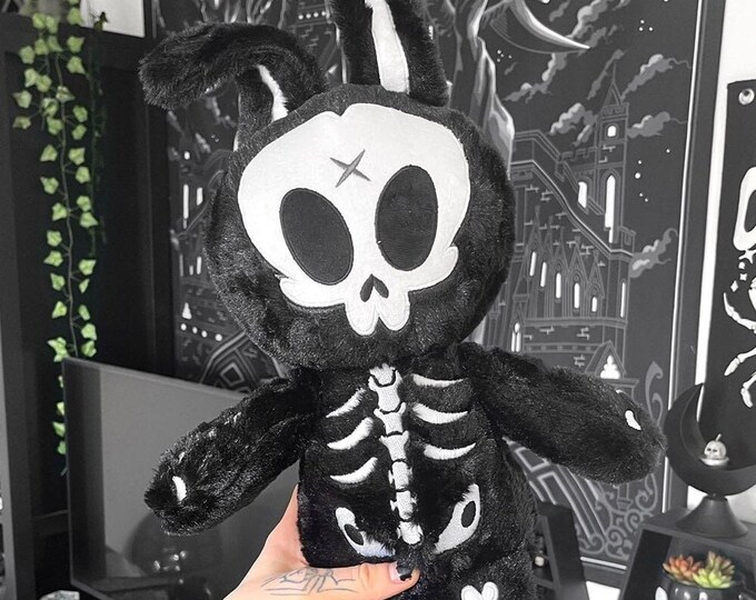 RIP Rabbit Plush Toy - Etsy