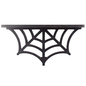 Gothic Spiderweb Shelf: Eco-friendly Wood, Halloween Decor - Etsy