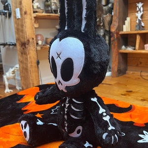 RIP Rabbit Plush Toy - Etsy