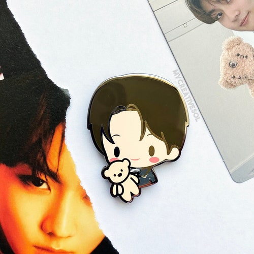 Enhypen X Engene Headband Enamel Pin - Etsy