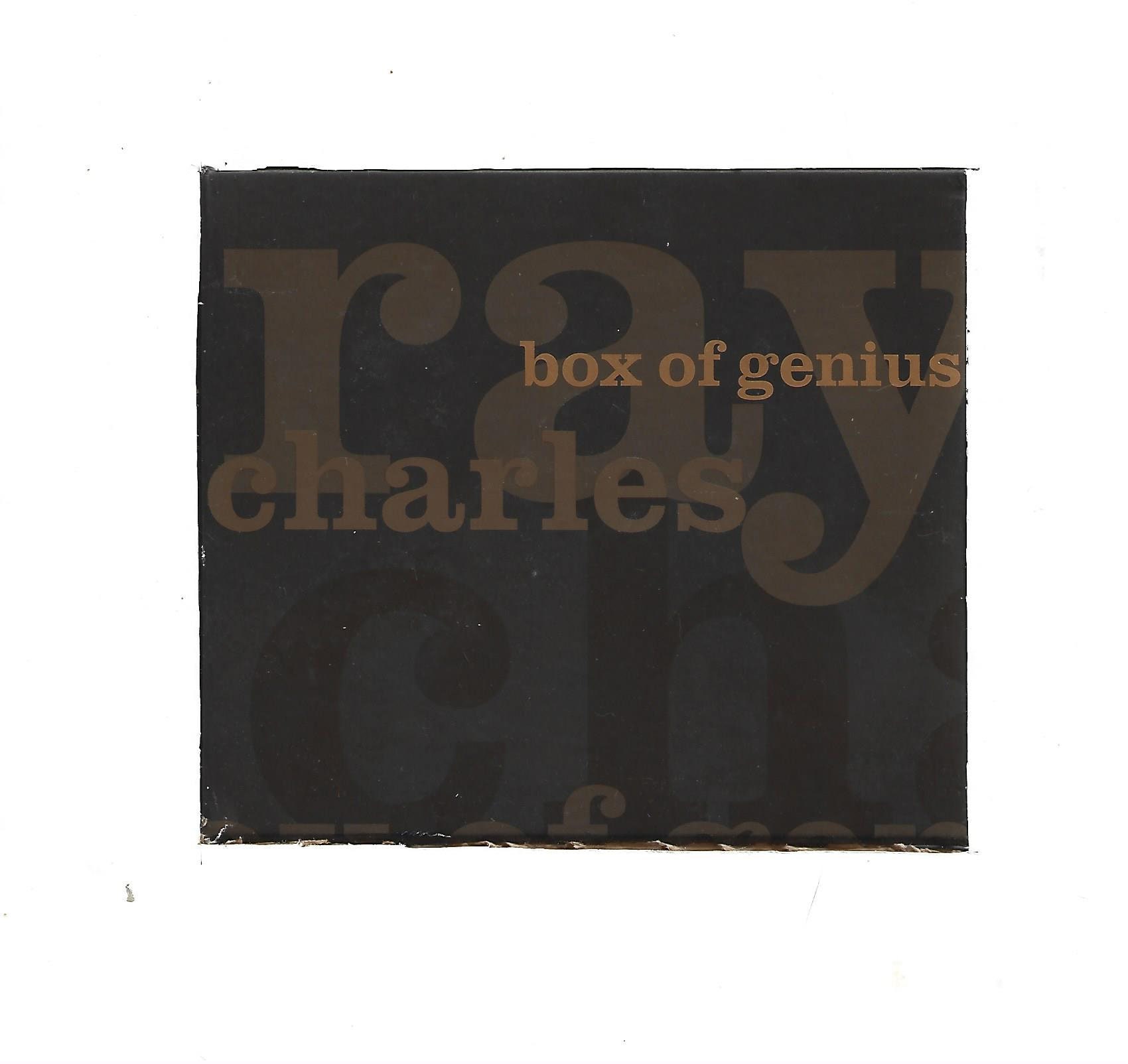 CD 2 Cd Box Set Ray Charles Box of Genius .......A24 - Etsy