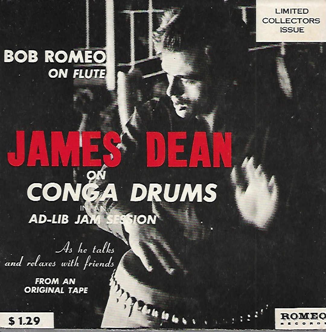 45 Rpm - James Dean and Bob Romeo - Dean's Lament / Jungle Rhythm - Etsy