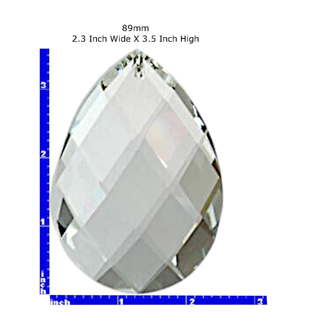 Swarovski Strass 8741 Tear Drop Prism - Crystal Clear - 4 Sizes - Etsy