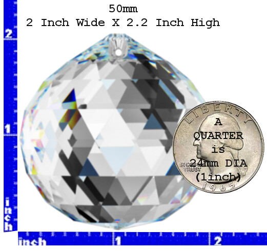 Swarovski Strass 8558 Ball Prism - Crystal Clear - 7 Sizes - Etsy