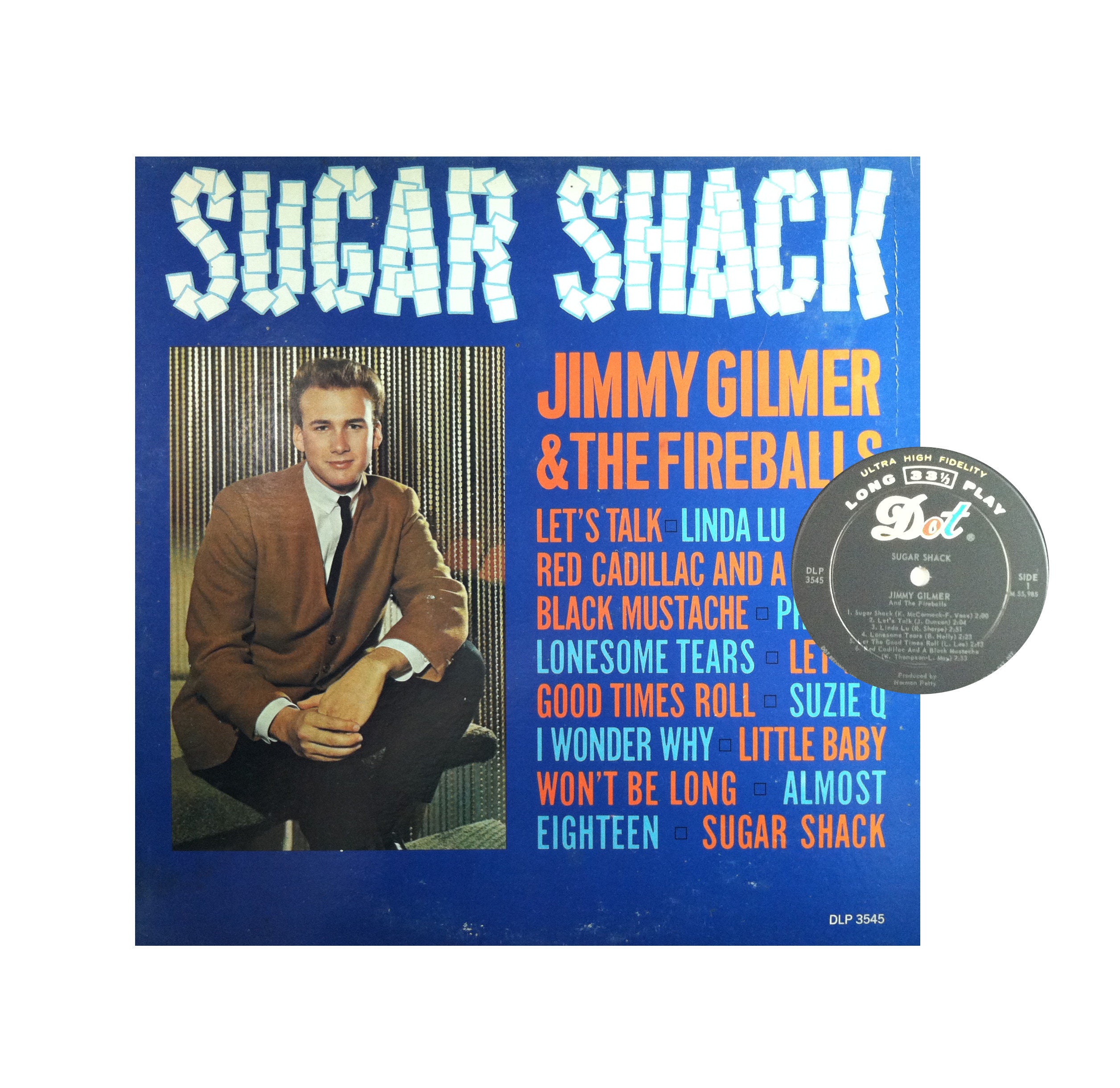 LP Jimmy Gilmer & the Fireballs Sugar Shack Dot DLP 3545 .... lp50 - Etsy