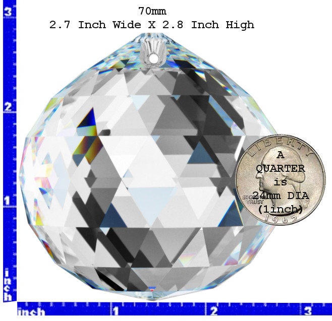 Swarovski Strass 8558 Ball Prism - Crystal Clear - 7 Sizes - Etsy