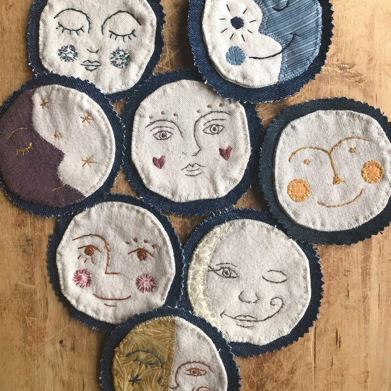 Hand Embroidered Patches - Etsy