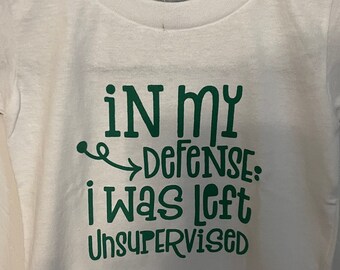 Puff Writing Shirt - Etsy