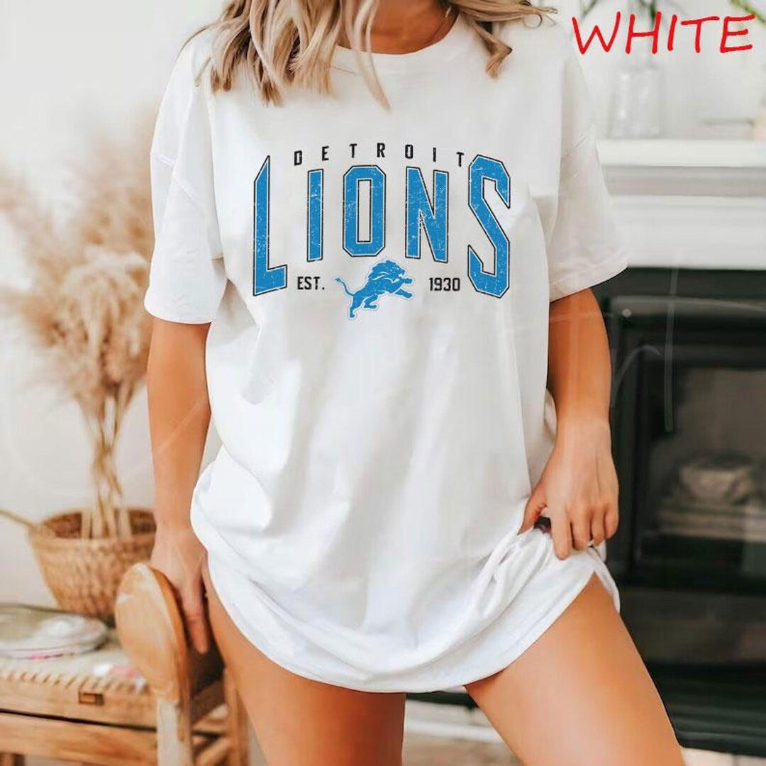 Vintage Detroit Lions Shirt, Lions Sweatshirt, Detroit Football Fan ...