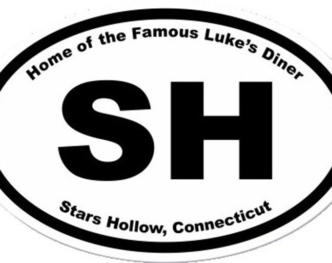 Gilmore Girls Stars Hollow Sticker - Etsy
