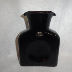 Blenko Sassafras Limited Edition 384 Water Bottle Vase New - Etsy