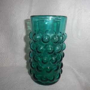 Vintage Blenko Sea Green Vineyard Tumbler(s) - 3 Available - Etsy