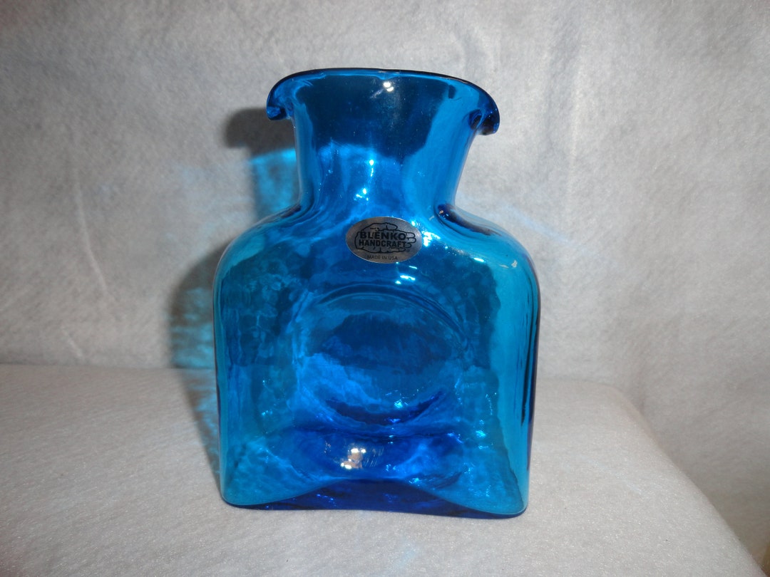 Blenko Mini 384 Water Bottle New - Etsy