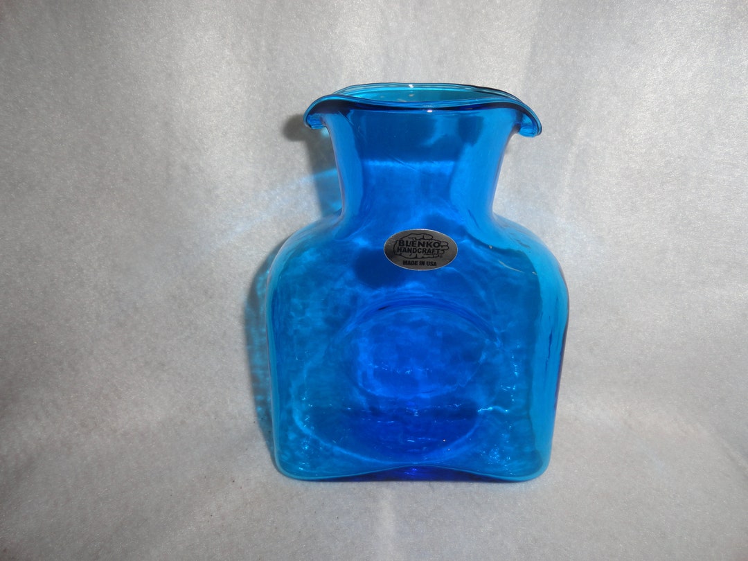 Blenko Mini 384 Water Bottle New - Etsy