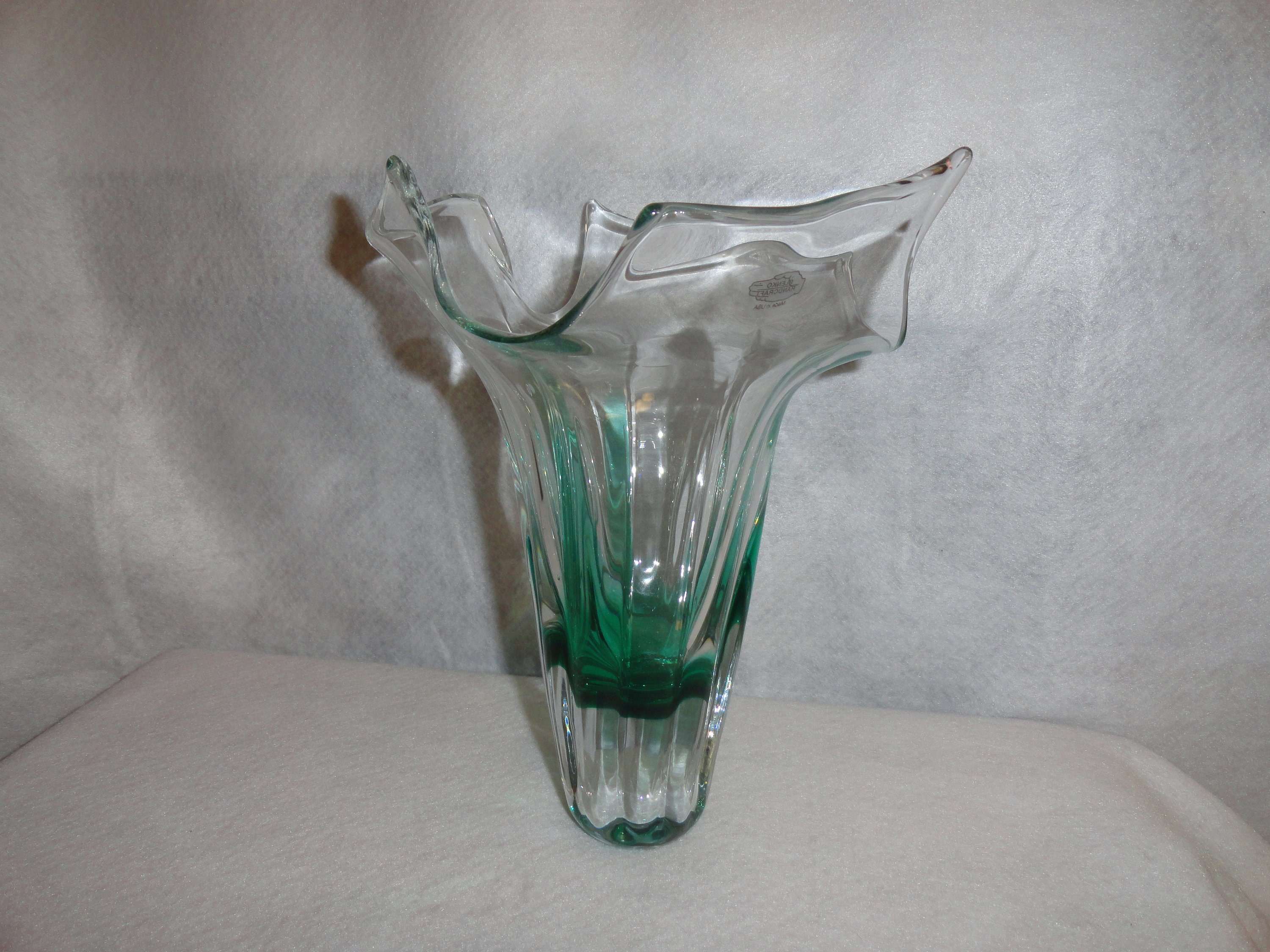 Blenko Limited Edition Vase 15 of Only 50 Made Walter Blenko Signed - Etsy