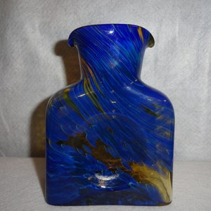 Blenko Mercury Mini Water Bottle Limited Run - Etsy