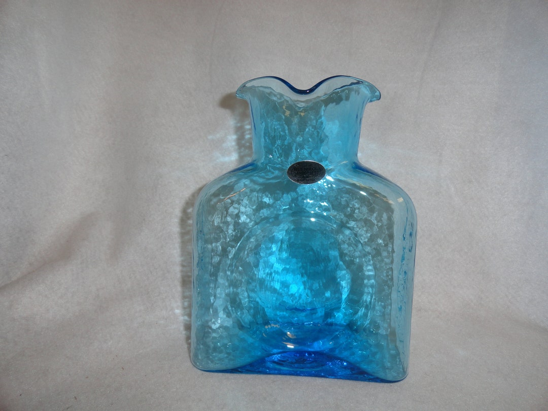 Blenko Four Spout 384 Water Bottle Vase New - Etsy