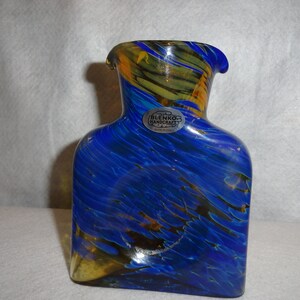 Blenko Mercury Mini Water Bottle Limited Run - Etsy