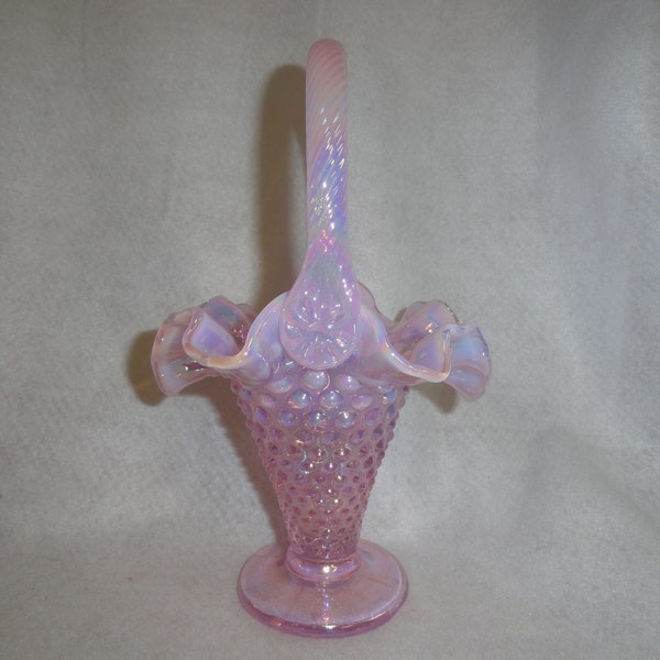 Fenton Iridescent Baskets - Etsy