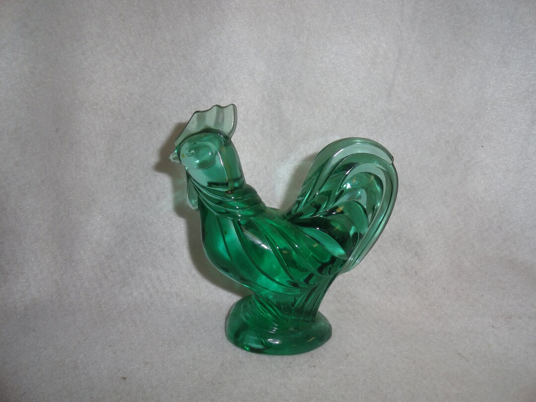 Fenton Art Glass Rooster - Etsy
