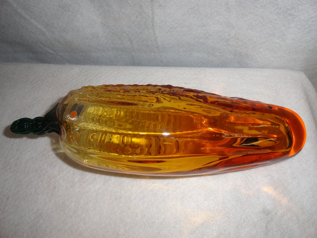 Blenko Ear of Corn - Gorgeous!! - Etsy