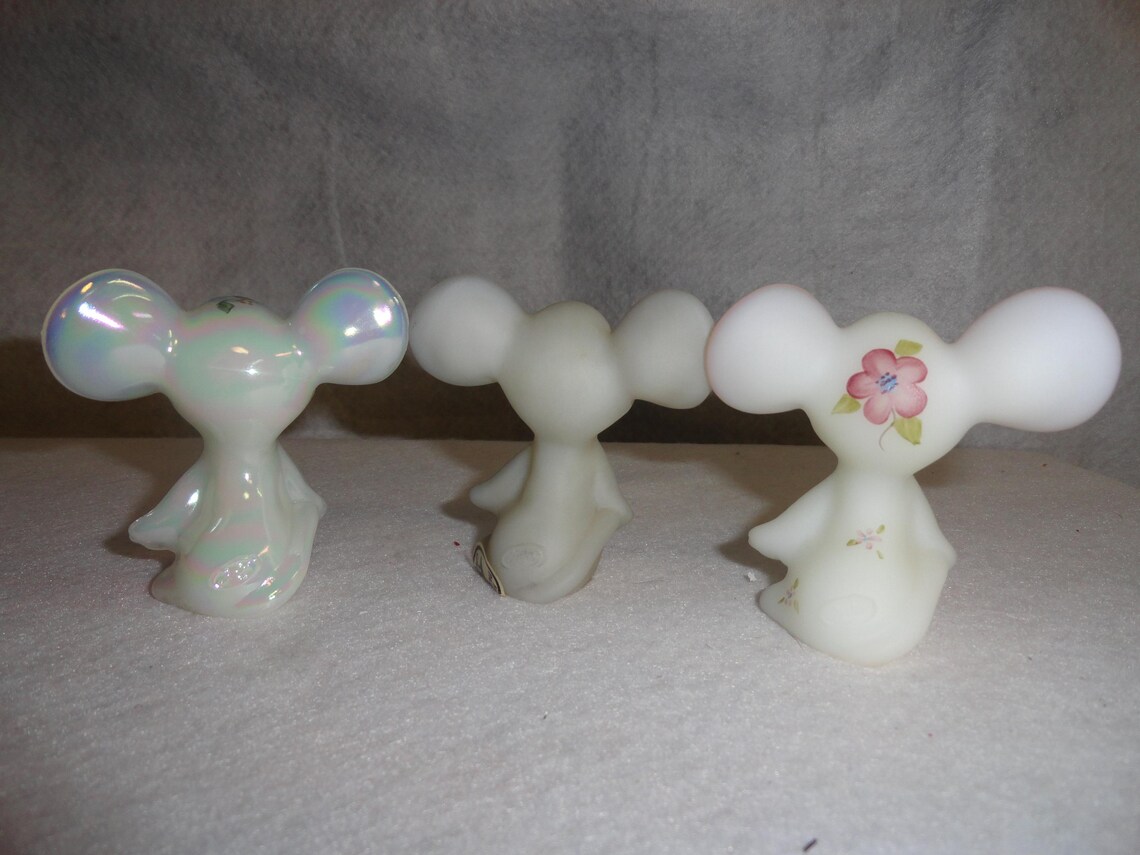 CHOICE of Fenton Hand Painted Mice - Etsy