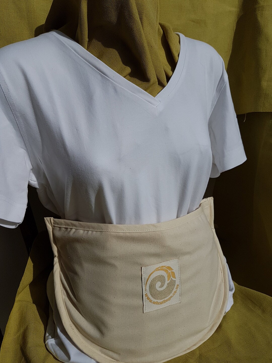 Wearable Wool Lower Back or Abdomen Wheatbag Refillable With - Etsy