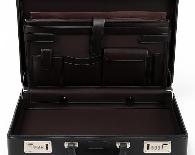Vintage Samsonite Expandable Hard-sided Briefcase / Attaché – Dark ...