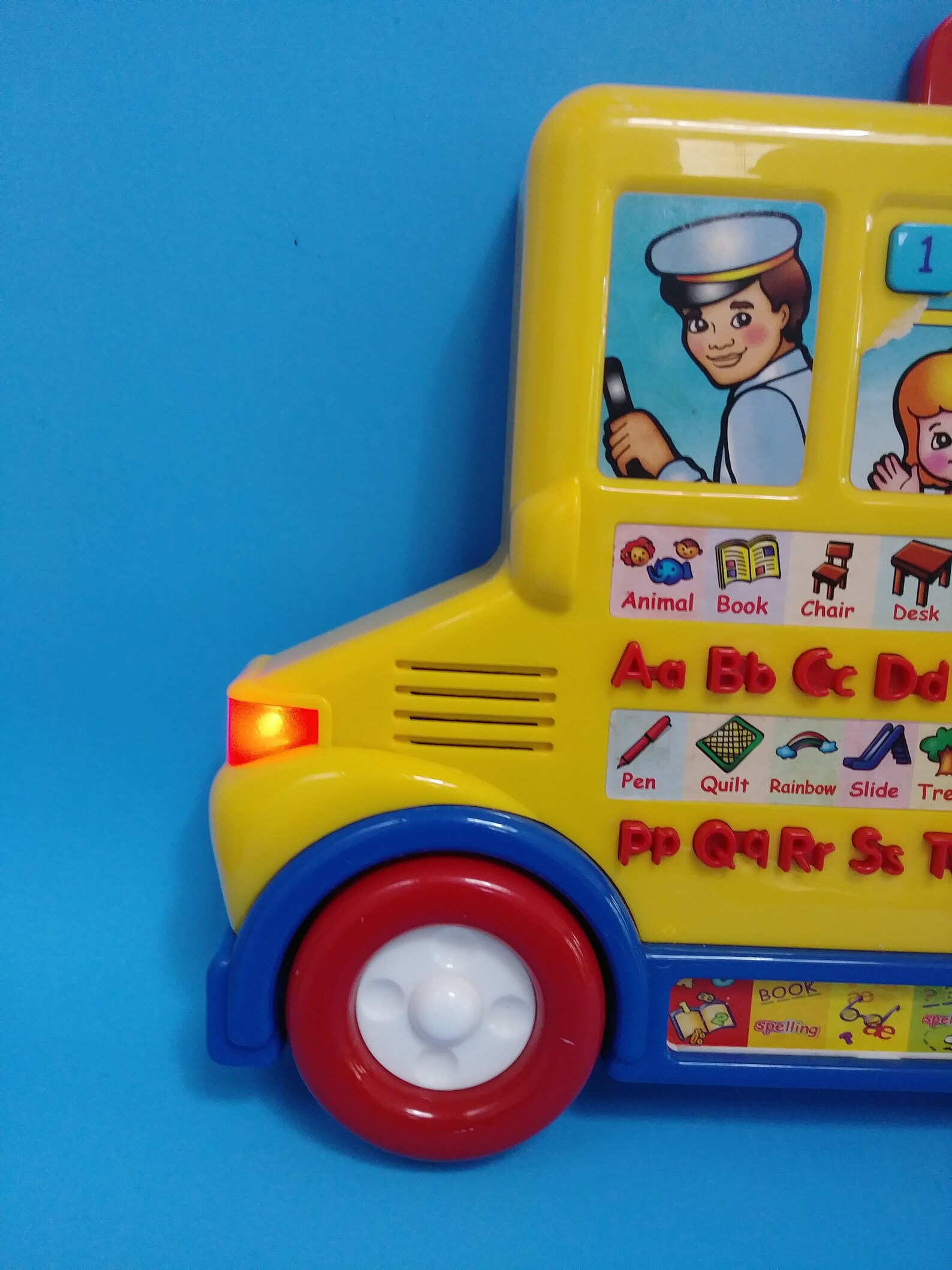 Alphabet School Bus / Learning Toy / Interactive Learning | Etsy
