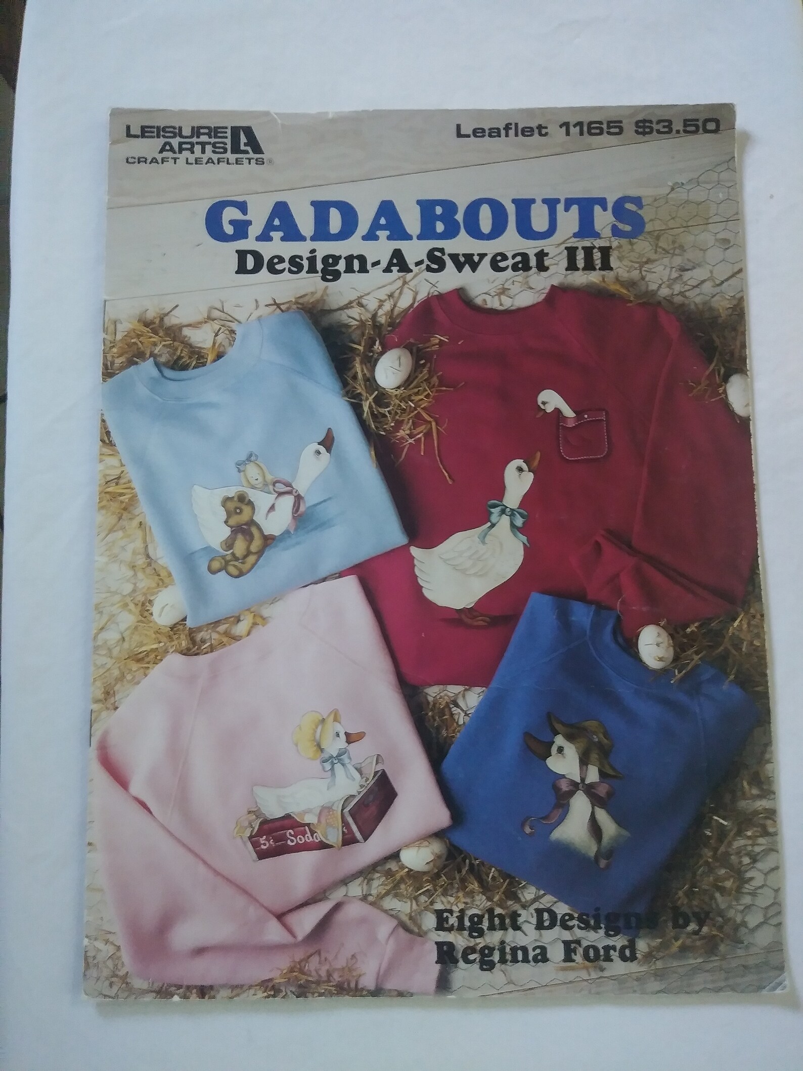 1988 Leisure Arts Gadabouts Design-a-swear III by Regina Ford | Etsy