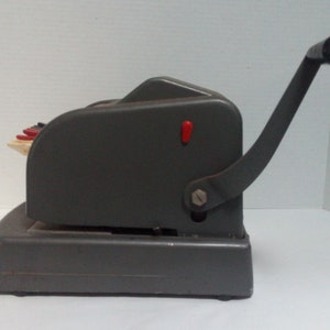 ON SALE vintage Speedrite Checkwriter by Hall-welter Model - Etsy