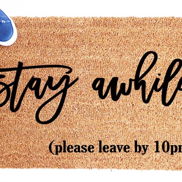 Stay Awhile - Etsy