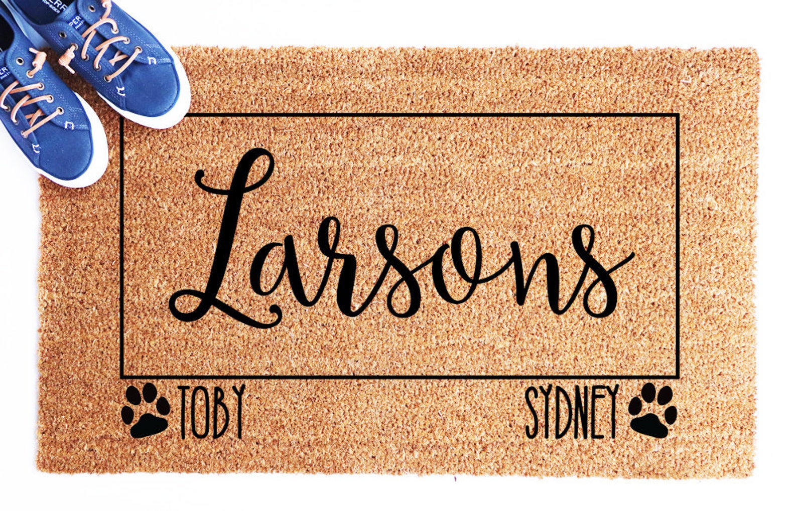 Personalized Doormat Last Name Doormat New Home Gift Newly | Etsy Personalized Doormat Last Name Doormat New Home Gift Newly | Etsy