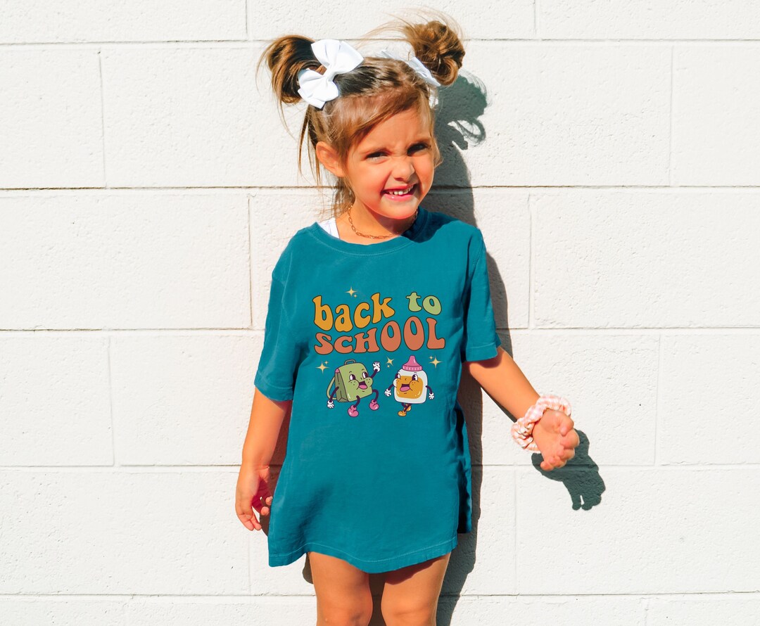 Back to School Tshirt Retro School Tshirt Retro Kids Shirt Retro Style ...
