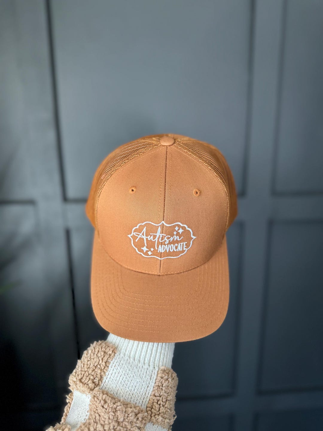 Autism Advocate Trucker Hat ASD Awareness Hat Autism Awareness Hat ...
