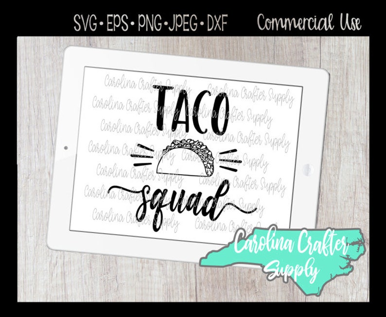 Tacos Cut File Bundle, Taco Lover SVG, Taco Squad Svg, Fiesta Cut Files ...