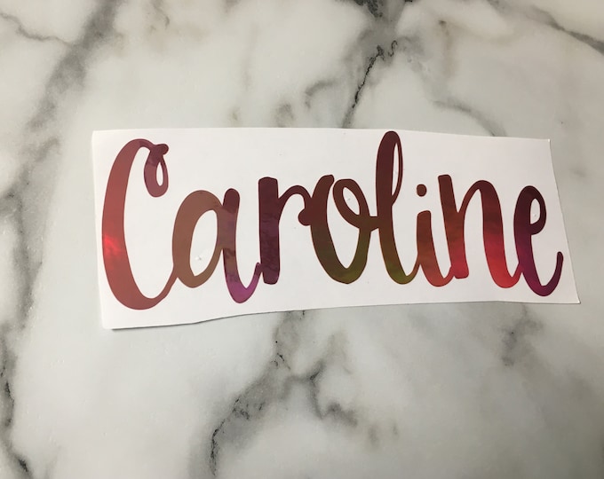 Holographic Metal Effect Vinyl Choose From 8 Colors | Etsy