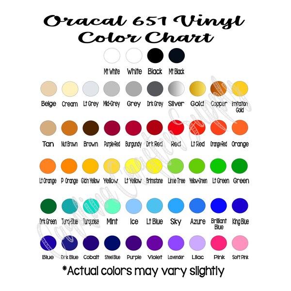 Oracal 651 - Etsy