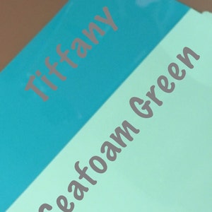 Designer HTV Colors, Thermoflex Plus Seafoam, T!ffany, Blue, Sea Foam ...