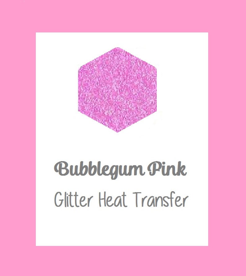 Pink Glitter Htv, Bubblegum Glitter, Bubblegum Pink Glitter Heat ...