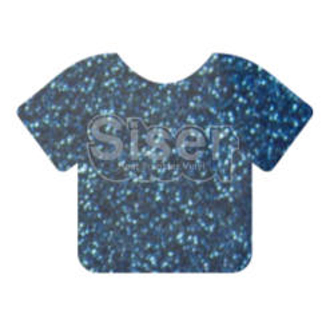1 12x20 Blue Siser Glitter HTV Siser Glitter Heat - Etsy