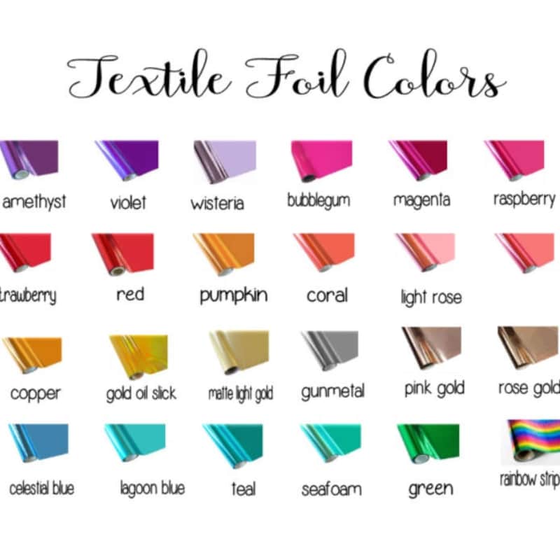 Foil Transfer Sheets - Etsy