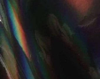 Holographic HTV Rainbow HTV Oil Slick Htv Holographic Vinyl | Etsy