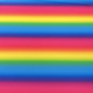 Rainbow HTV Heat Transfer Vinyl Rainbow Stripe Rainbow Metallic HTV ...