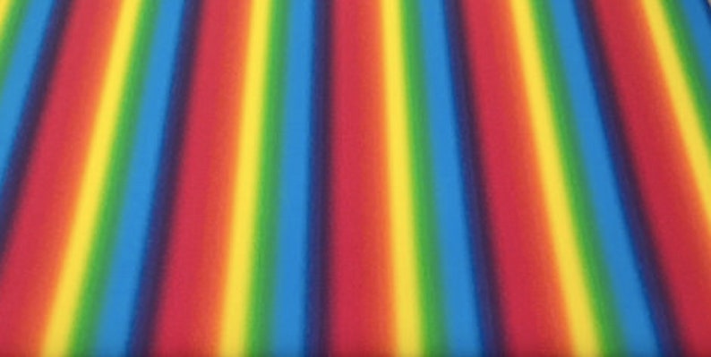 Rainbow HTV Heat Transfer Vinyl Rainbow Stripe Rainbow | Etsy