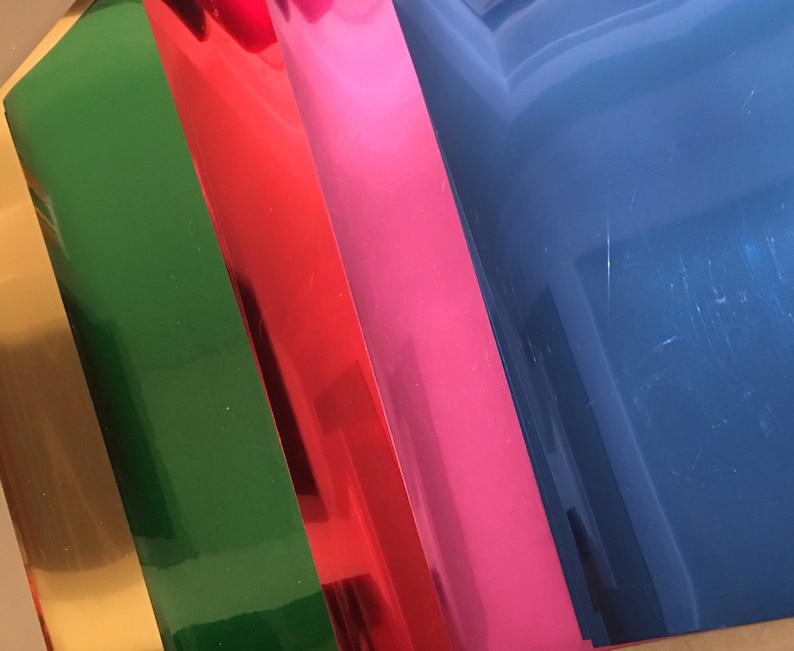 Heat Transfer Vinyl Metallic HTV Foil HTV Stretch Metallic - Etsy