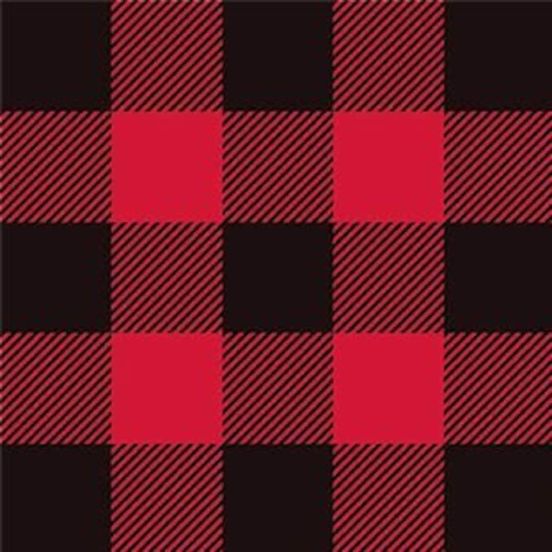 Buffalo Plaid Vinyl, Red Buffalo Plaid, Buffalo Plaid Decal, Plaid ...