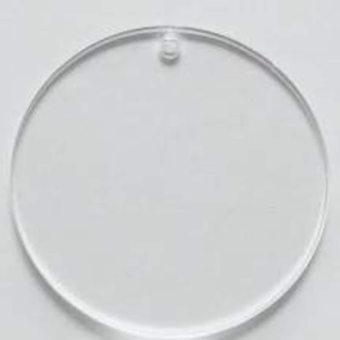 5 Acrylic Blanks Round Acrylic Blanks Circle Acrylic Blanks - Etsy