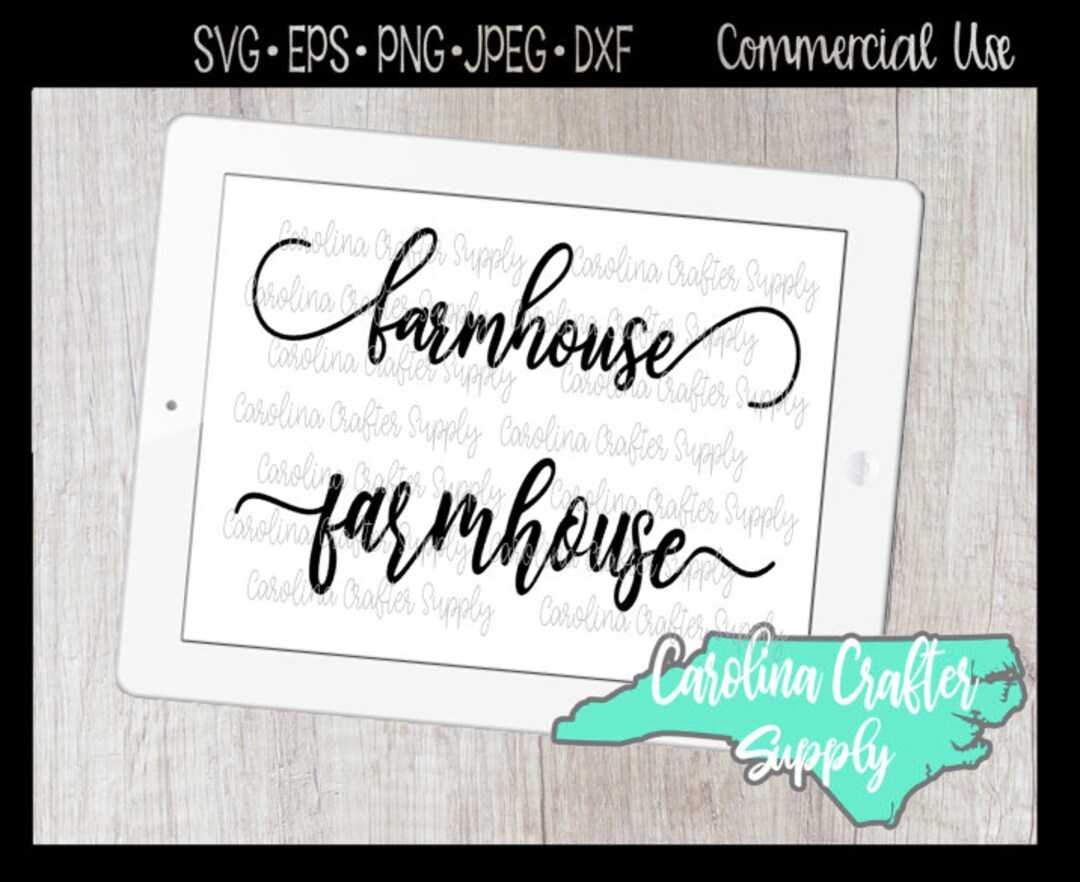 Farmhouse Cut File Bundle, Farmhouse SVG, Fixer Upper Svg, Joanna ...